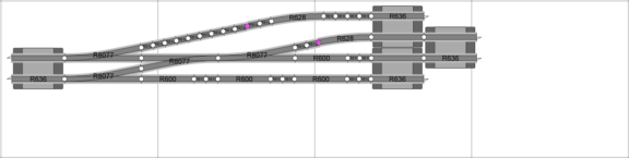 Track geometries for 00-Gauge Hornby SeTrack: Jon's Model Railway
