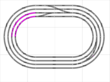 Track geometries for 00-Gauge Hornby SeTrack: Jon's Model Railway